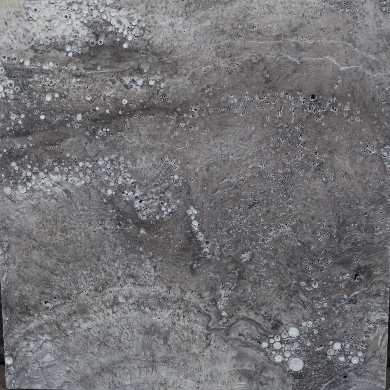 silver travertine - UP STONE