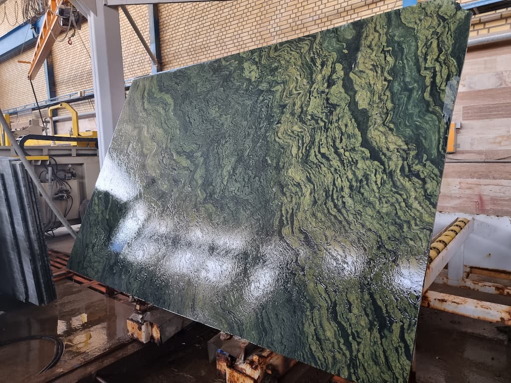 Dark green granite countertops - UP STONE